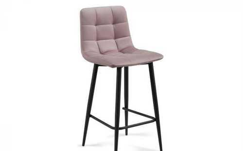 Барный стул Чилли К розовый - черный