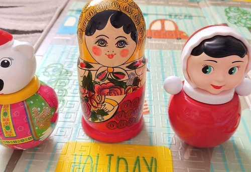 Неваляшка, матрешка