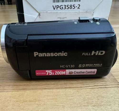 Видеокамера panasonic hc v130 торг