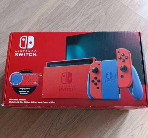 Nintendo switch Mario edition