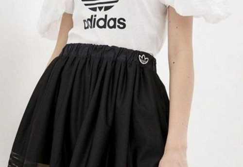 Adidas originals пышная юбка черная