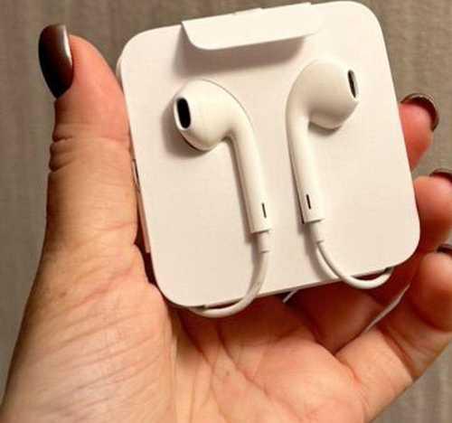 Наушники apple earpods lightning оригинальные