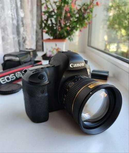 Зеркальный фотоаппарат canon 6d
