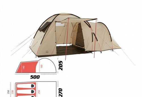 Палатка и шатер туристическая 2 в 1, тамбур и пол