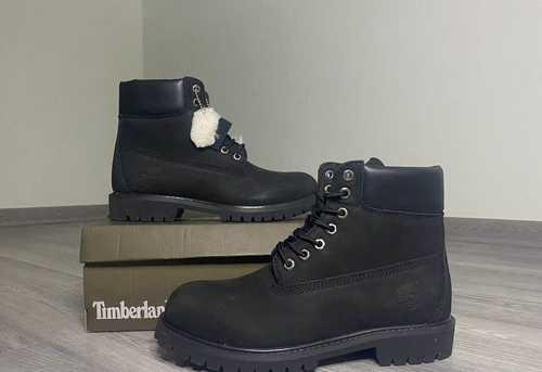 Ботинки Timberland черные зимние