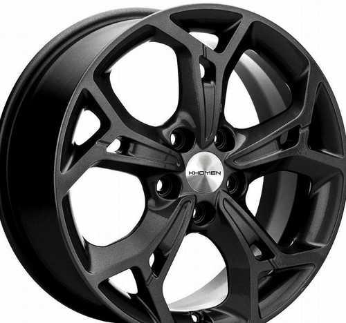 Khomen Wheels KHW1702 7x17 5x114.3 ET37 DIA66.5 black