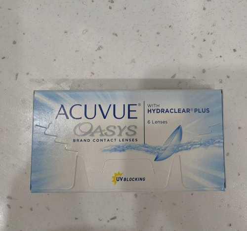 Линзы acuvue oasys - 5.5