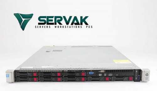 Сервер HP dl360 G9 8SFF 2x E5-2697v3 128GB
