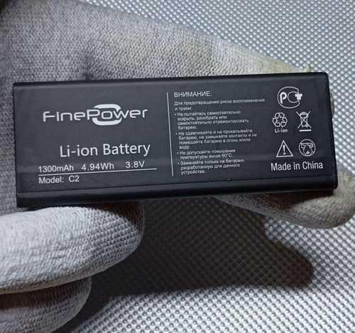 FinePower C2. Аккумулятор. Оригинал