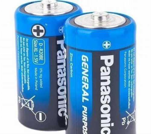 Батарейки Panasonic R20 D оптом