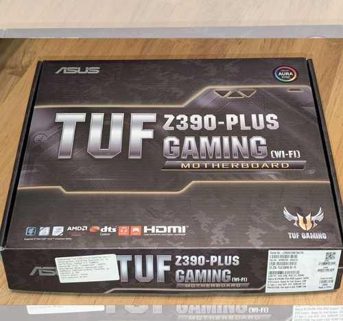 Материнская плата asus TUF Z390-plus gaming (WI-FI