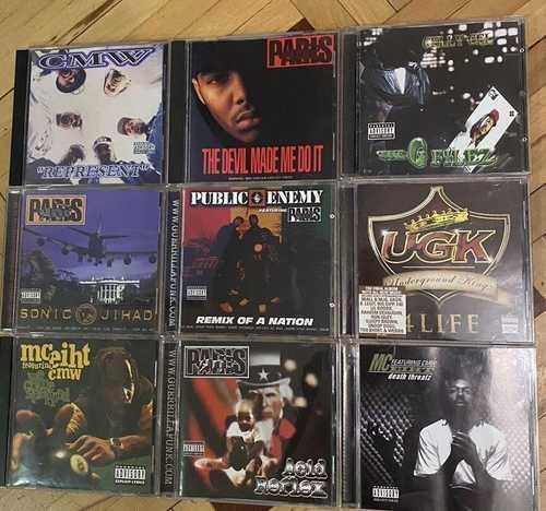 Rap Hip Hop G Funk CD фирменные диски