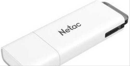 Флешка USB 32Gb (USB 3.0) Netac U185 white