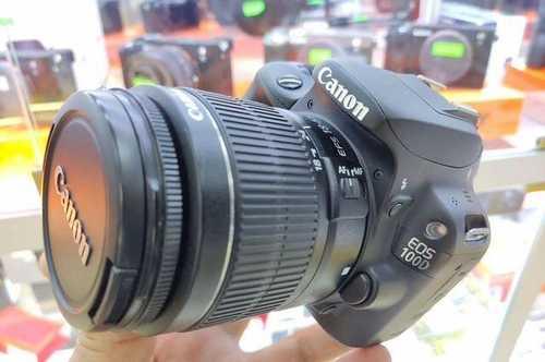 Canon EOS 100D kit 18-55mm пробег 3.625 кадров