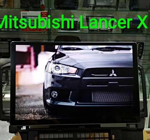 Mitsubishi Lancer 10 магнитола Android 13 дюймов