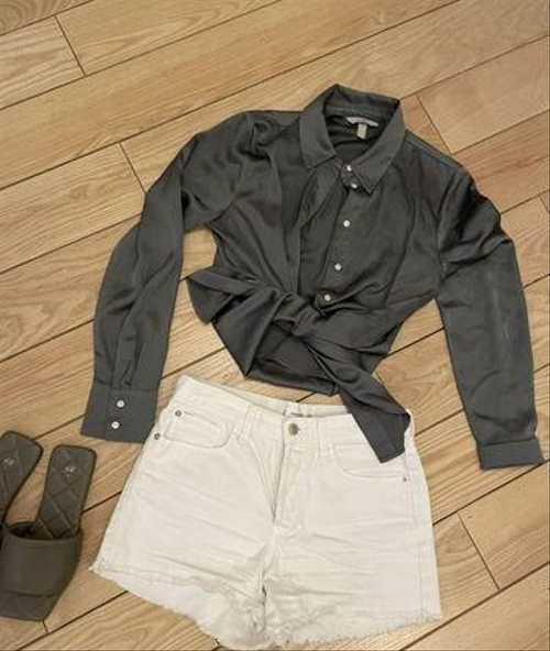Джинсовые шорты Mango