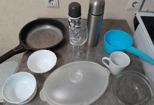 Пакет разной посуды