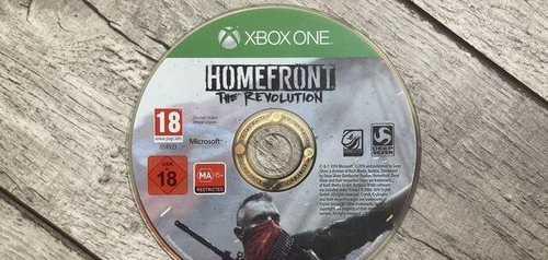 Homefront The Revolution Xbox One диск лицензия