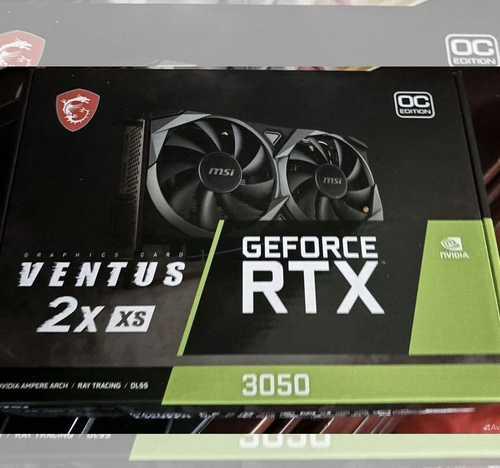 Видеокарта rtx 3050 8gb
