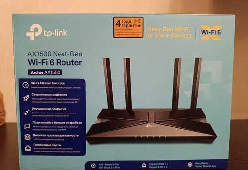 WiFi роутер TP-link Archer AX1500