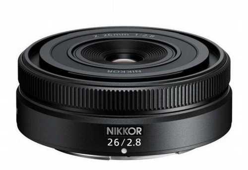 Nikon 26mm f/2.8 Nikkor Z Новые