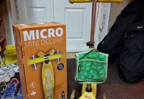 Mini Micro Deluxe светятся колёса рюкзак оригинал