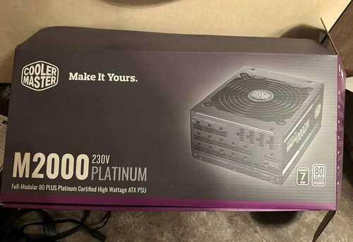 Новый блок питания Cooler Master M2000