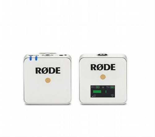 Накамерная радиосистема Rode Wireless GO White