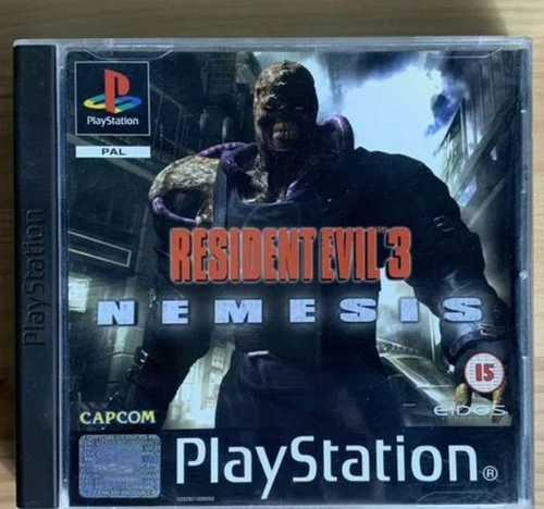 Resident Evil 3 Nemesis PS1 PAL