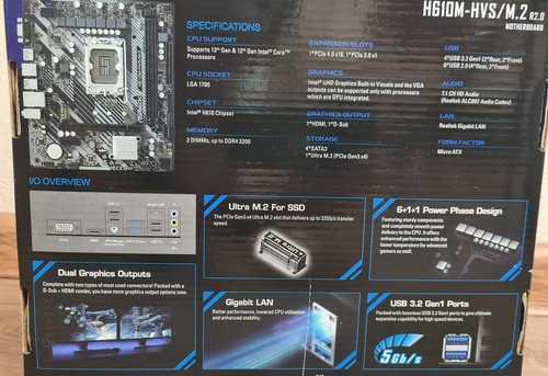 Материнская плата новая ASRok LGA1700