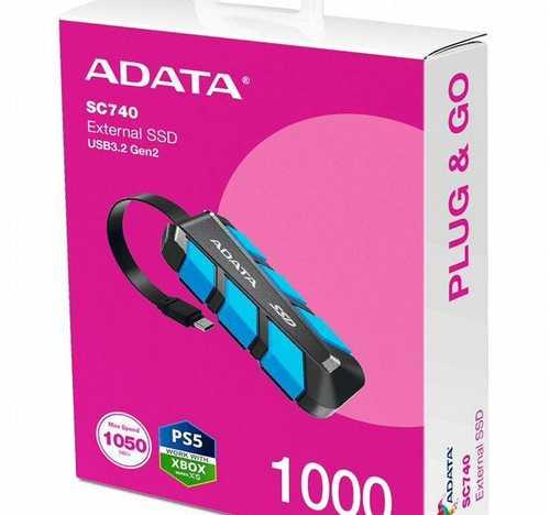 Adata External SSD USB3.2 Gen2 1TB