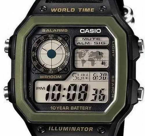 Мужские наручные часы Casio Collection AE-1200WHB