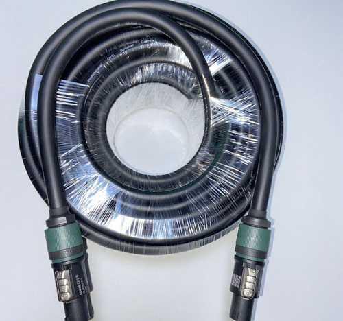 YES-SP002NE-15m Кабель акустический с разъёмами Neutrik Speakon, 15м, YES