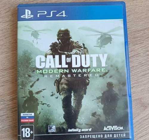 Call of Duty modern warfare remastered ps4