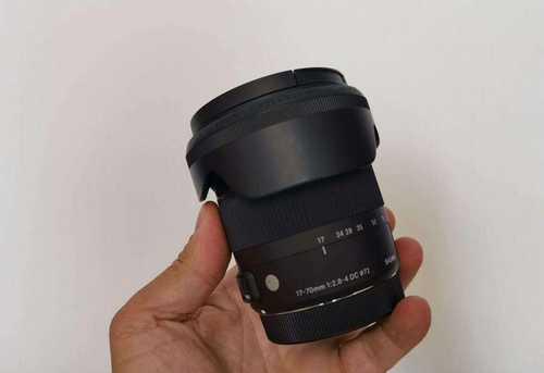 Sigma 17-70mm f/2.8-4 OS HSM Canon Новый