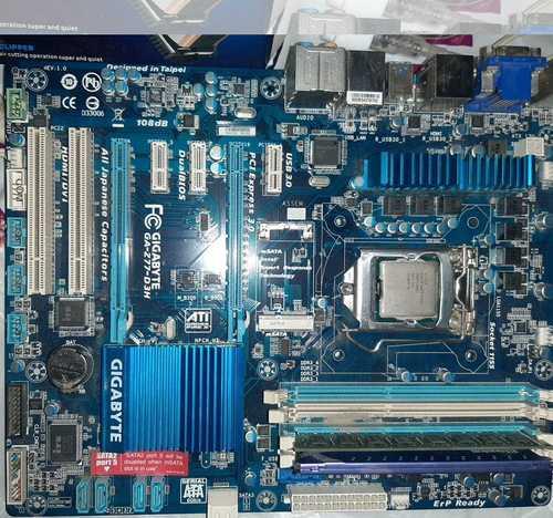 Материнская плата Gigabyte GA-Z77-D3H (LGA1155)