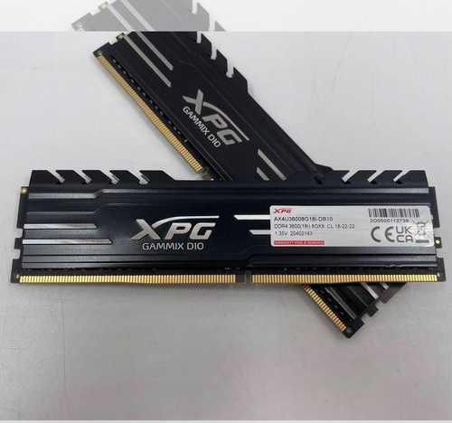 Оперативная память DDR4 16gb 3600 Mhz XPG Gammix d