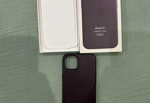 Чехол iPhone 13 Leather Case