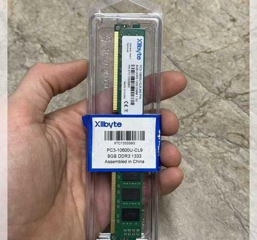 Оперативная память DDR3 8Gb 1600 mhz