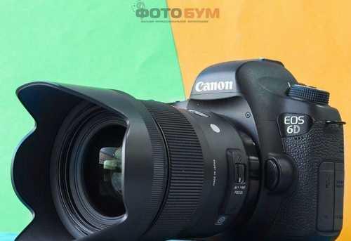Canon 6D body + Sigma 35mm f1.4 Art DG