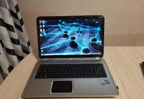 17.3" HP Pavilion dv7-6151er, 640 ГБ, Core i3-2310M, RAM 6 ГБ, Radeon HD 6770M 2 ГБ