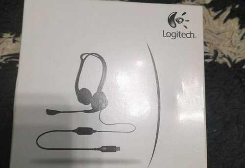 Наушники logitech