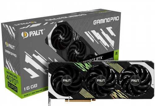 Видеокарта Palit RTX4070Ti super gamingpro 16GB