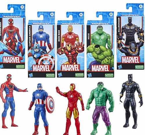 Комплект из 5 разных фигурок Hasbro Marvel.Оригина