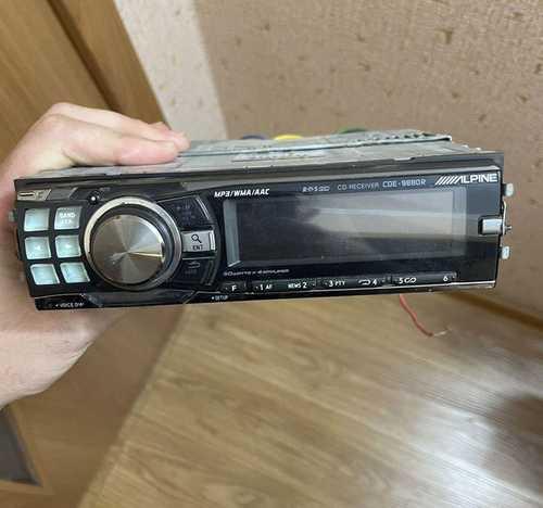 Магнитофон alpine 9880 r
