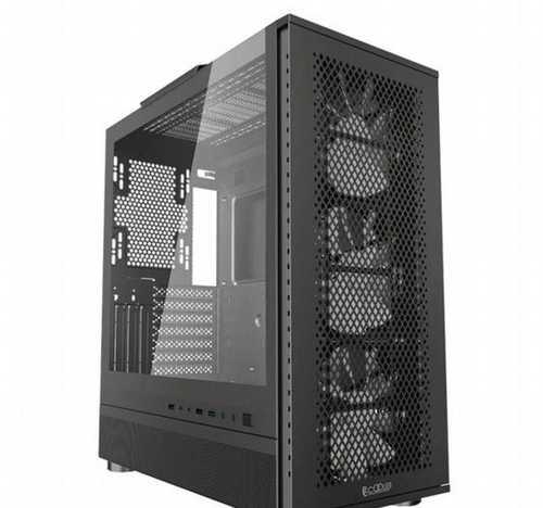 Pccooler ME200 mesh BK, Mesh Full Tower, Black, TG, spcc, 3x120mm argb E-ATX, ATX, mATX, mITX 180/38