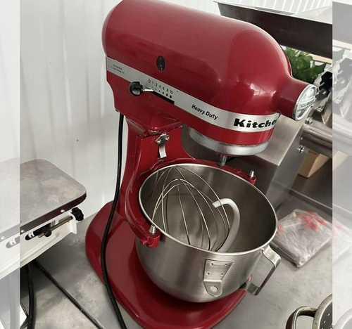 Миксер планетарный kitchenaid красный