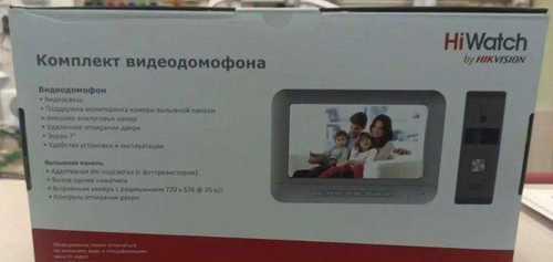Комплект домофона hiwatch