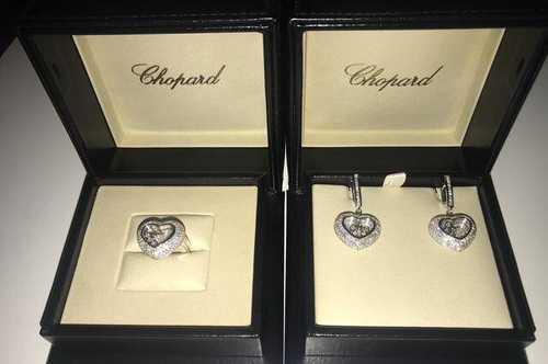 Комплект из белого золота с бриллиантами Chopard