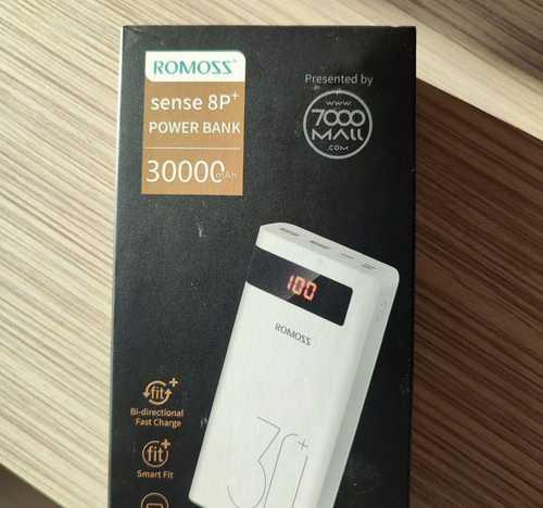 Повербанк romoss 30000 mAh